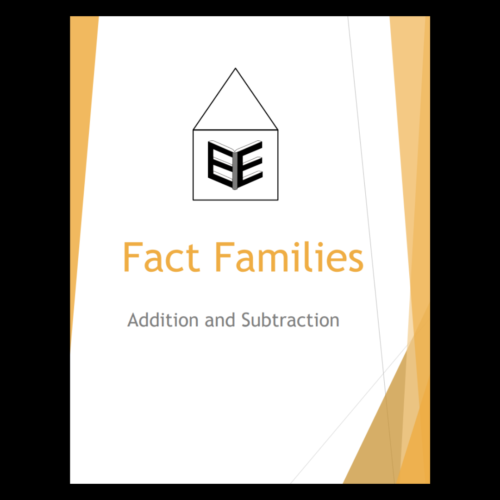 Addition and Subtraction Fact Families (Downloadable) – Exploring ...